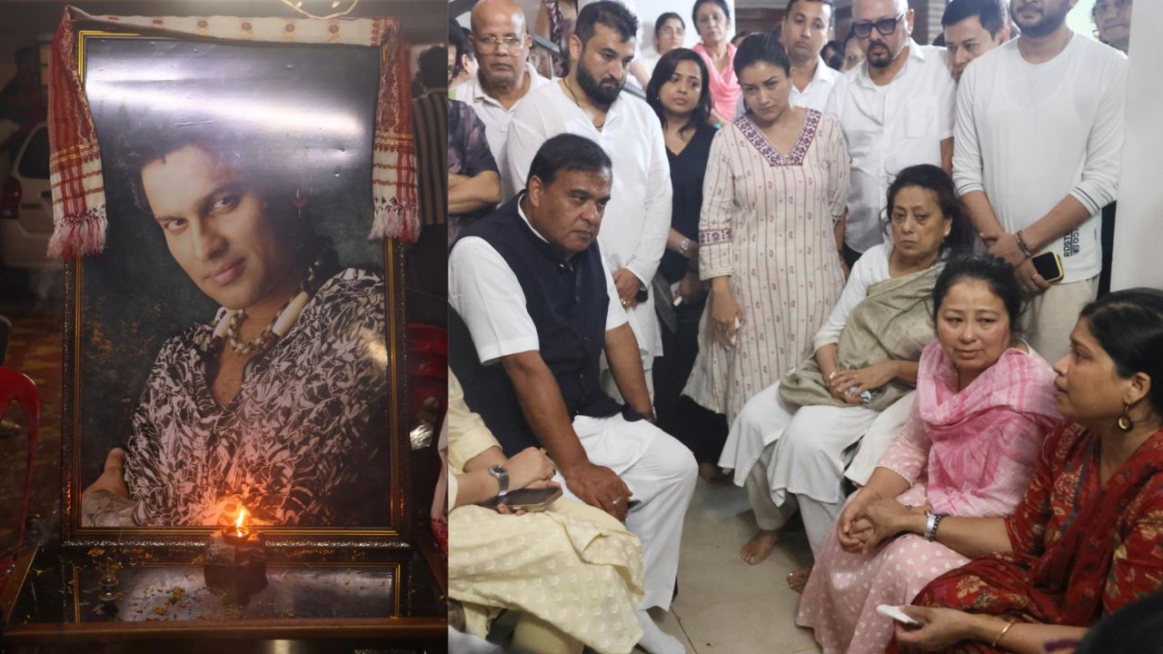 Zubeen Garg's Passing: Assam Chief Minister Himanta Biswa Sarma Visits Ya Ali Singer's Home to ...