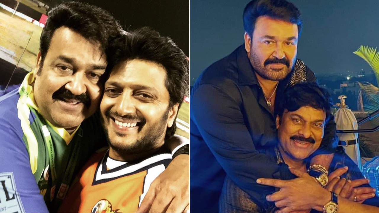 Mohanlal Receives the Dadasaheb Phalke Award 2023: Riteish Deshmukh, Chiranjeevi, and Other ...