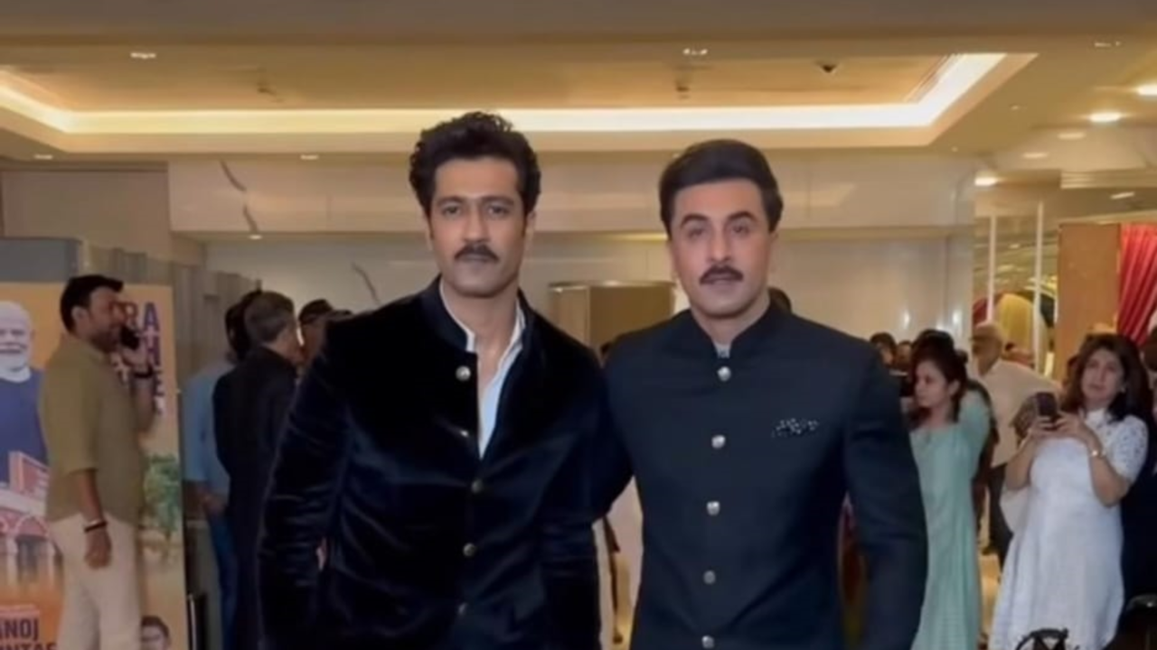 The dynamic duo of Ranbir Kapoor and Vicky Kaushal, known for their ...