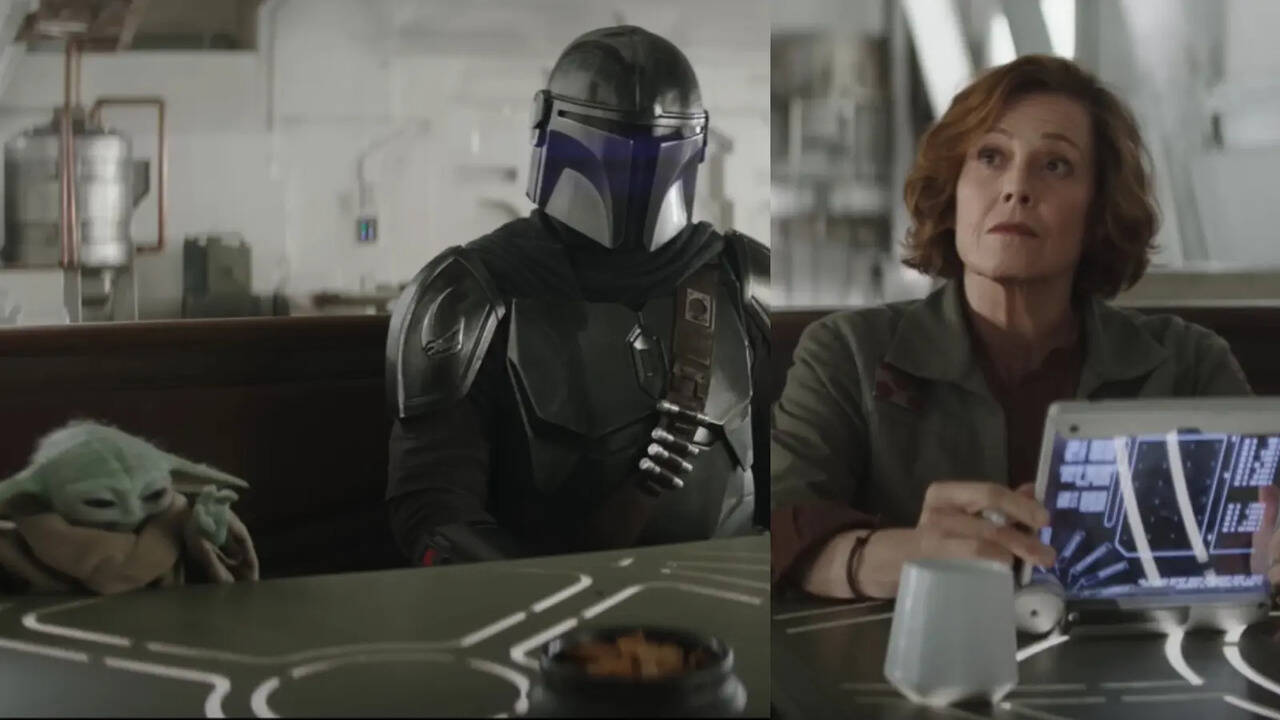 Trailer for The Mandalorian and Grogu: Pedro Pascal and Sigourney ...