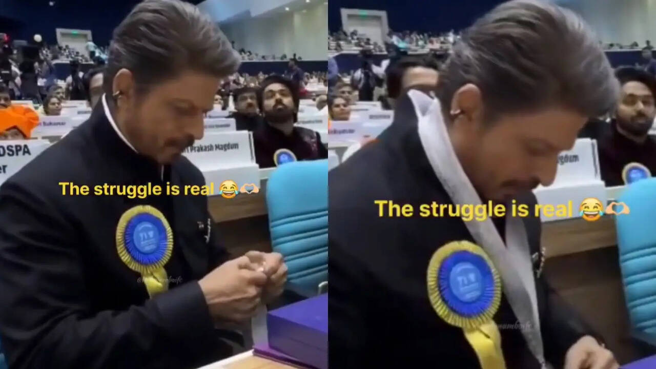 71st National Film Awards 2025: Shah Rukh Khan Struggles to Free His ...