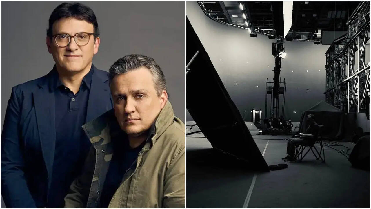 The Russo Brothers are encouraging Marvel enthusiasts to closely examine a cryptic set image ...