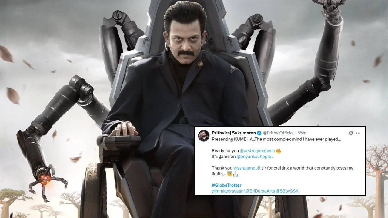 SSMB29 Globe Trotter Update: Prithviraj Sukumaran Describes Kumbha as ...