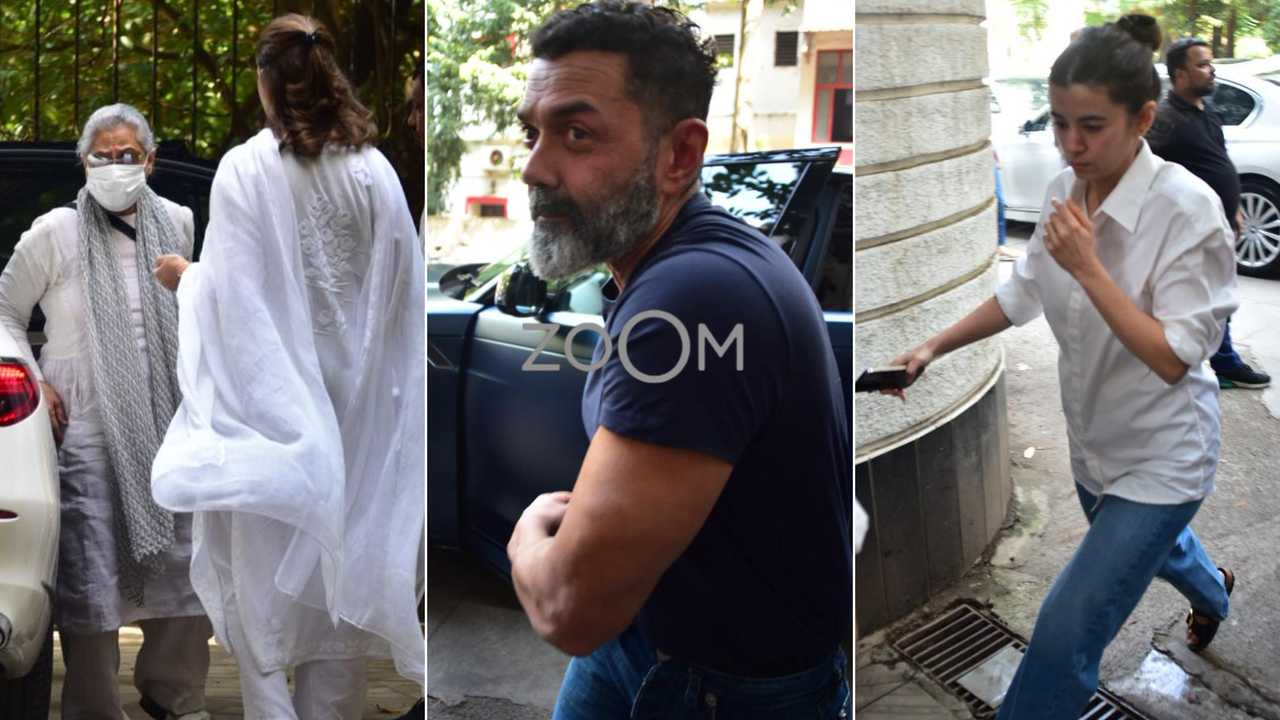 Zarine Khan's Funeral: Jaya Bachchan, Bobby Deol, Saba Azad, and Various Other Celebrities Bid ...