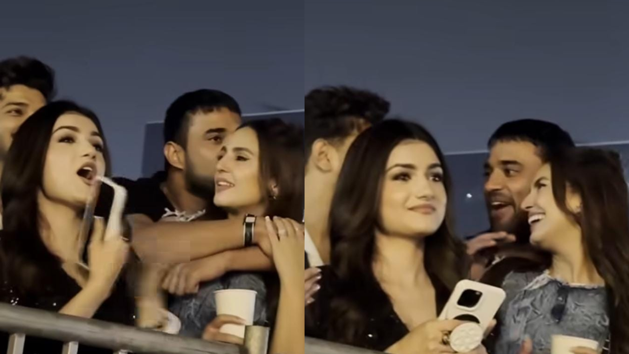 Huma Qureshi Gets Affectionate with Alleged Partner Rachit Singh During ...