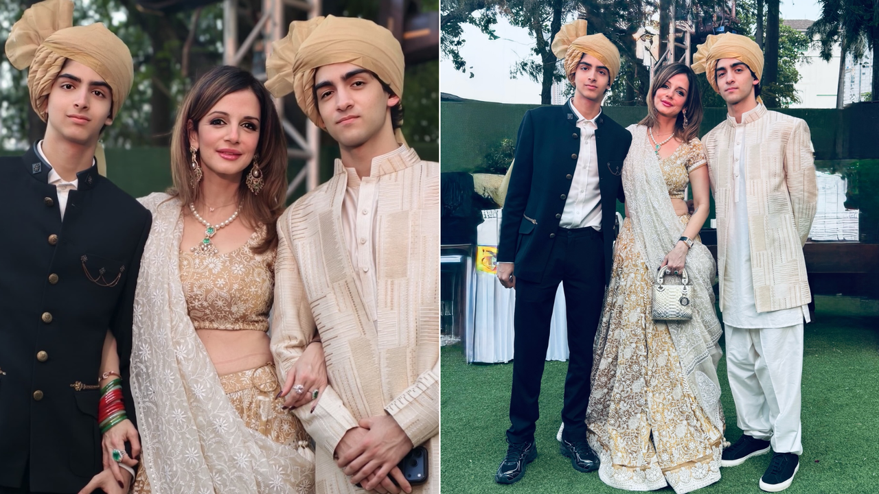 Sussanne Khan, the former spouse of Hrithik Roshan, expresses her ...