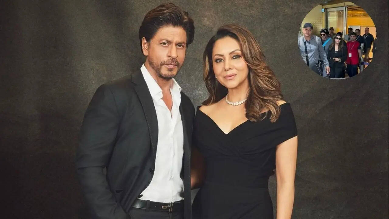 Shah Rukh Khan Comes Back From Family Vacation With Gauri Khan ...