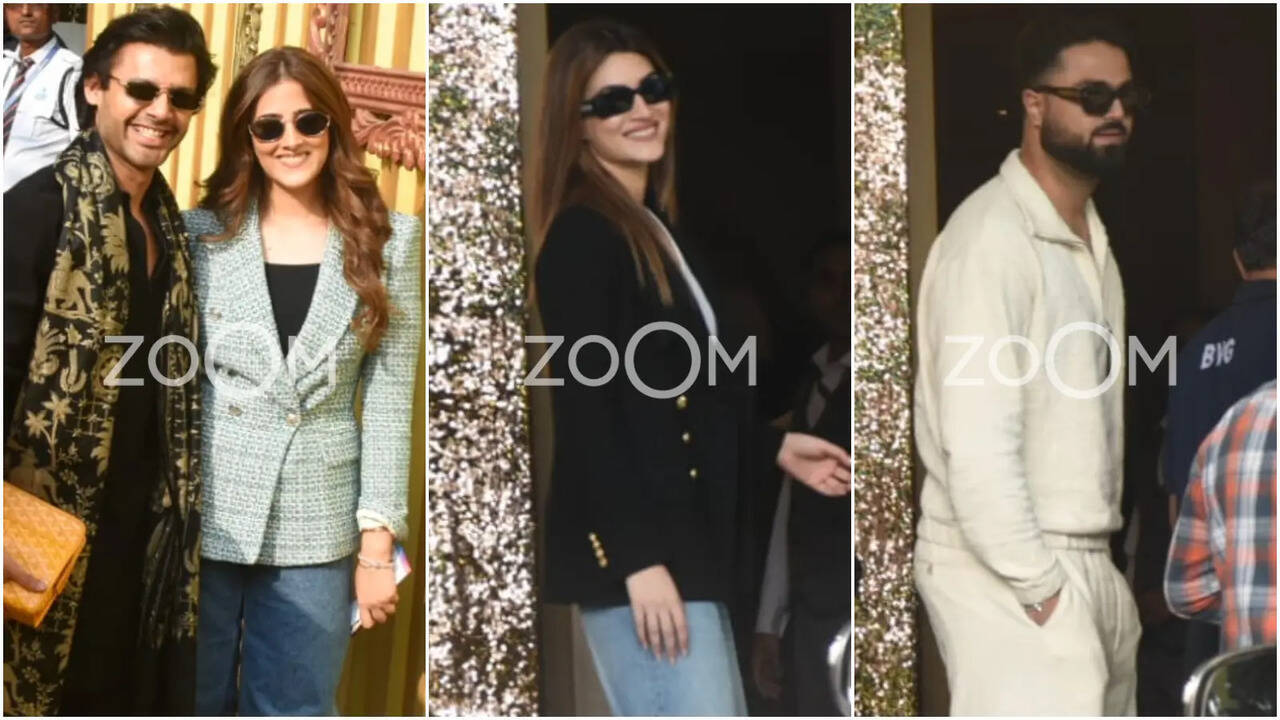 Nupur Sanon and Stebin Ben's Wedding: Kriti Sanon and Her Alleged ...