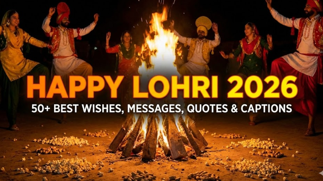 Happy Lohri 2026 Wishes, Messages, Quotes & Captions for Family and ...