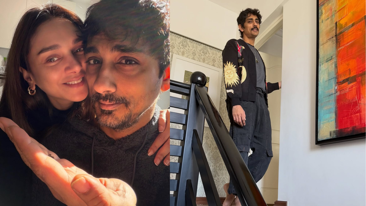 Aditi Rao Hydari Celebrates 47th Birthday with Husband Siddharth ...