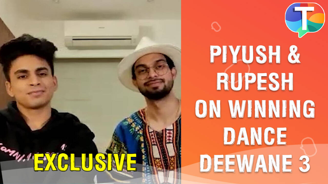 Piyush Gurbhele and Rupesh Soni on winning Dance Deewane 3, their ...