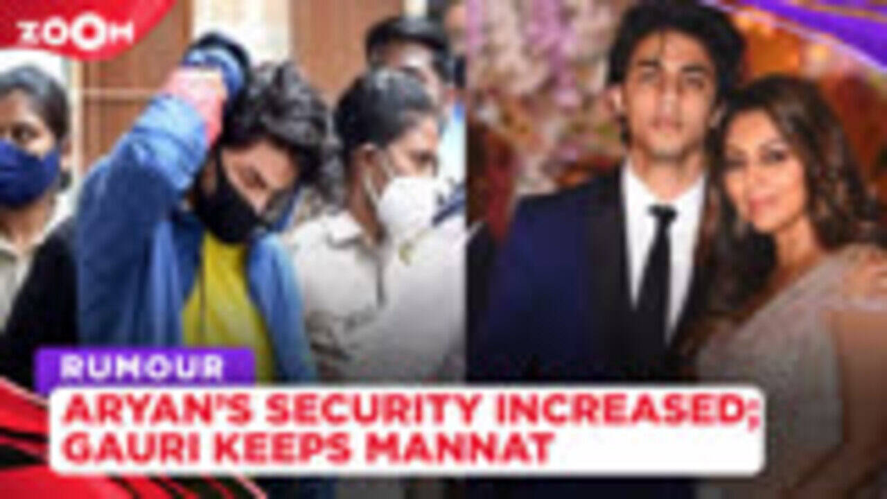 Aryan Khan's security beefed up in jail, Gauri QUITS sweets & keeps ...