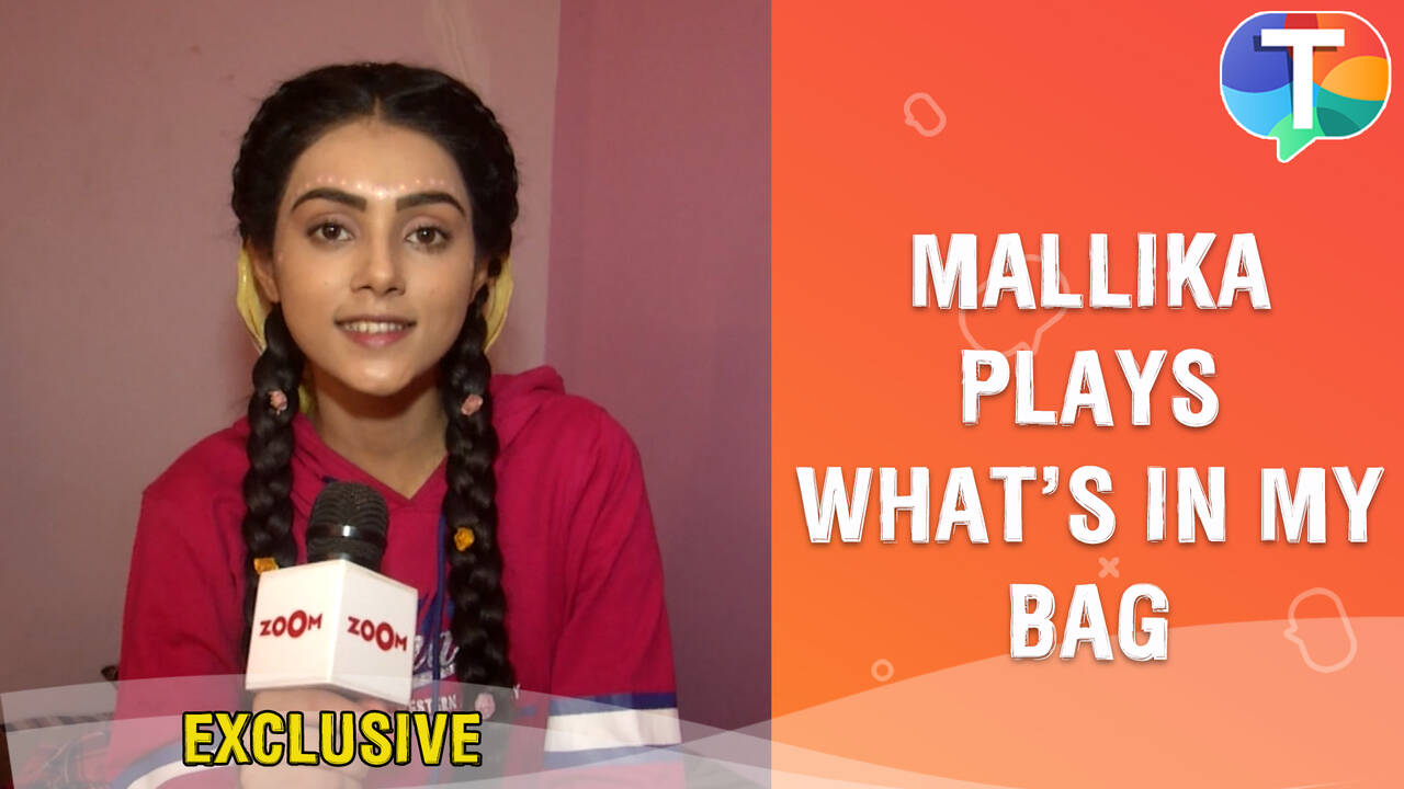 Mallika Singh aka Radha plays the fun segment 'What's in my bag ...