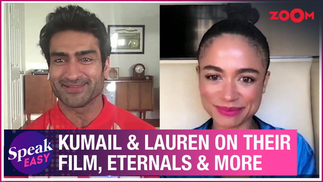 Kumail Nanjiani and Lauren Ridloff on their film Eternals ... Kumail Nanjiani and Lauren Ridloff on their film Eternals ...