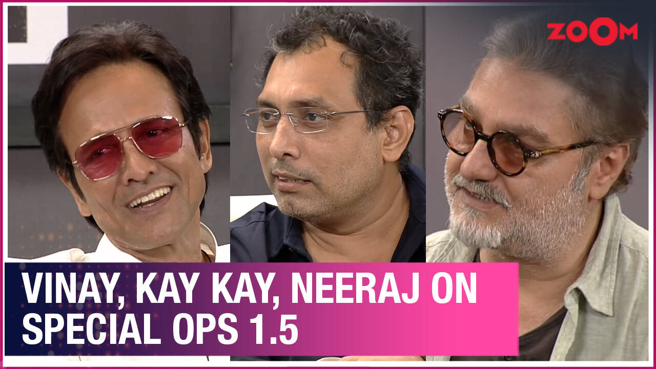 Neeraj Pandey, Kay Kay Menon & Vinay Pathak on their show Special Ops 1.5 | Exclusive, Videos ...