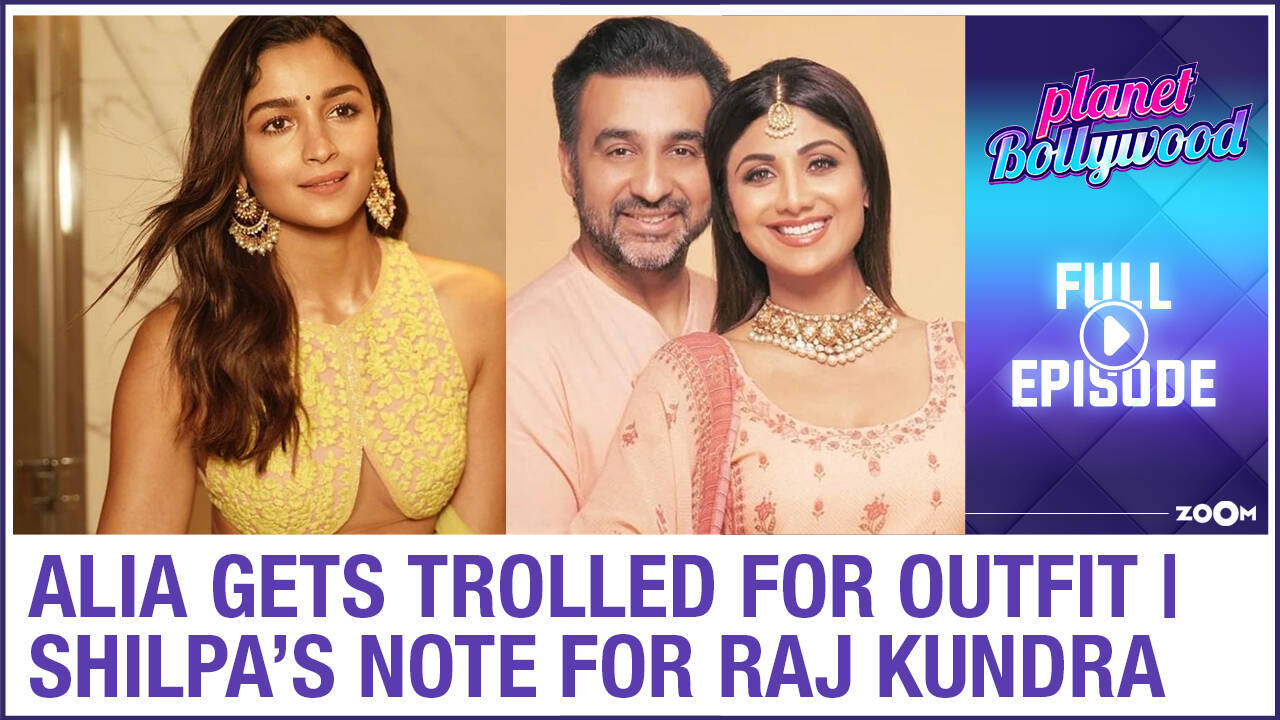 Alia Bhatt trolled for bold outfit | Shilpa's note for Raj Kundra ...