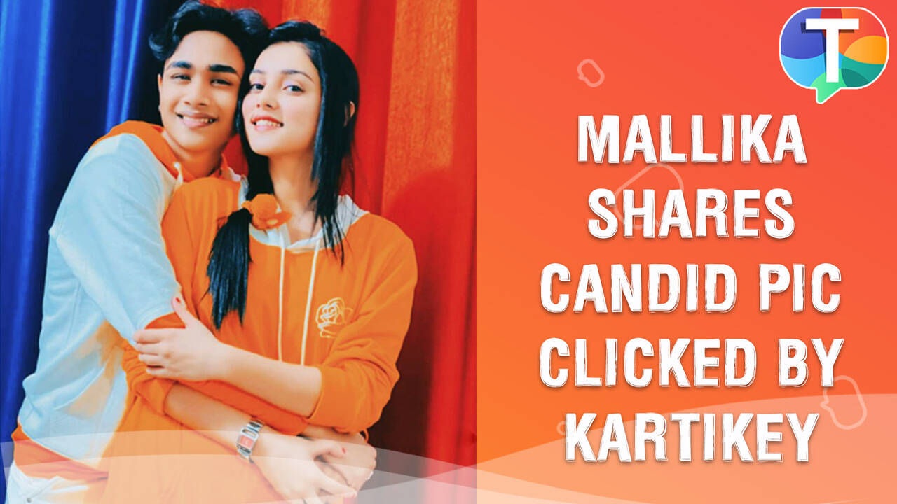 Mallika Singh shares cute candid picture with dog clicked by Kartikey ...