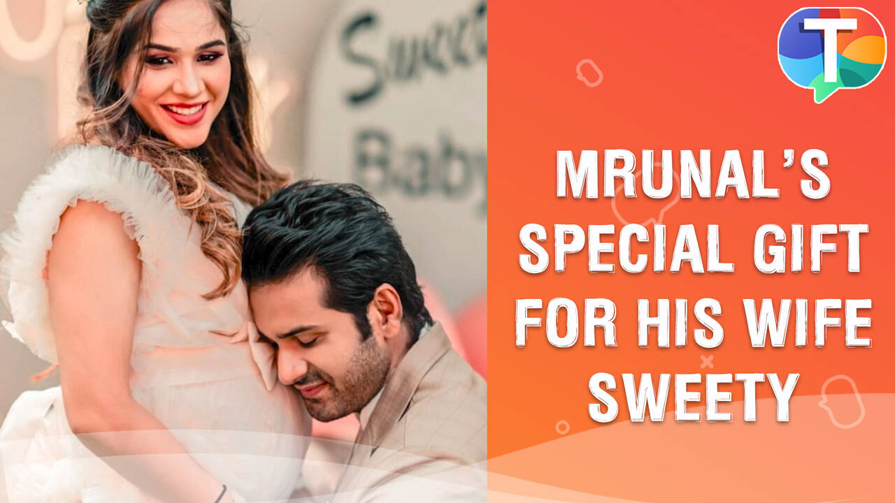Dad-to-be Mrunal Jain throws baby shower party for wife Sweety | Zoom TV