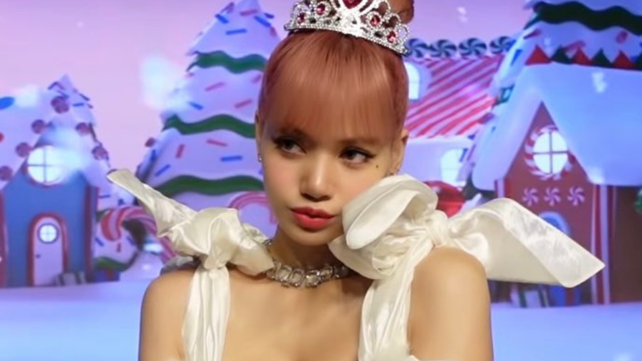 'Snow Queen' Lisa is here to drop some holiday cheer as the Blackpink ...