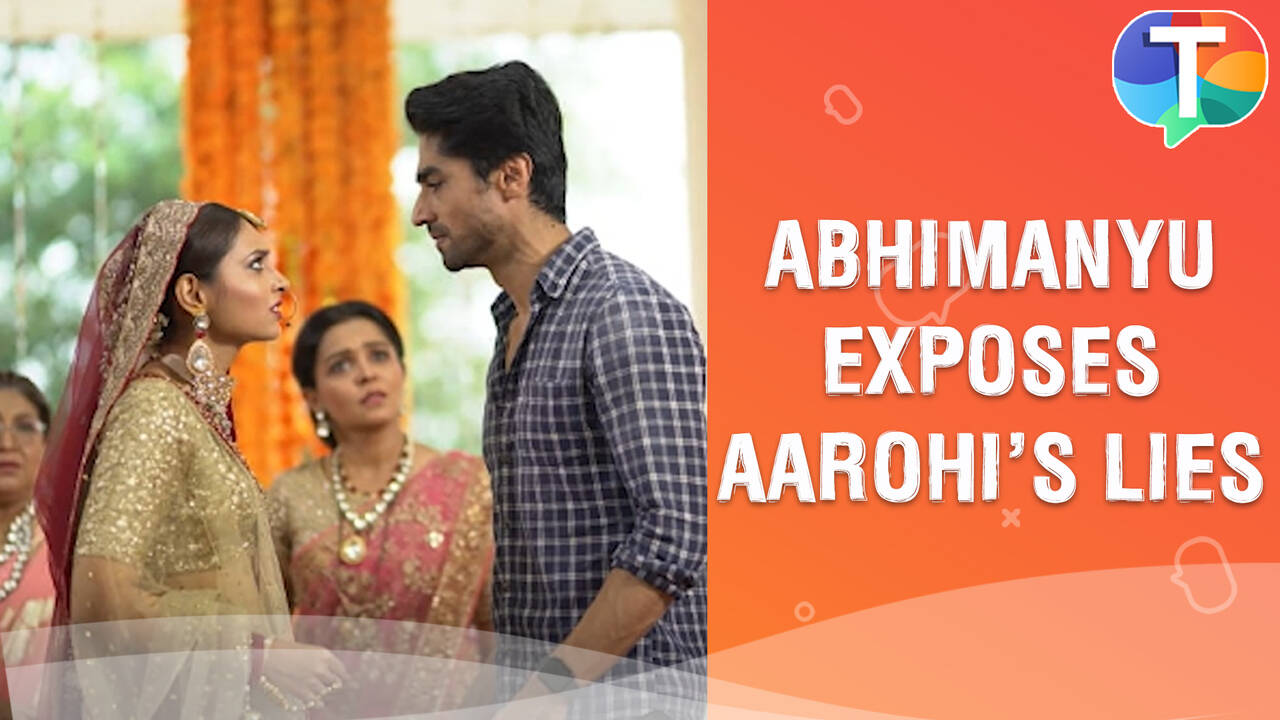 Abhimanyu EXPOSES Aarohi's lies to the families | Yeh Rishta Kya Kehlata Hai | Zoom TV