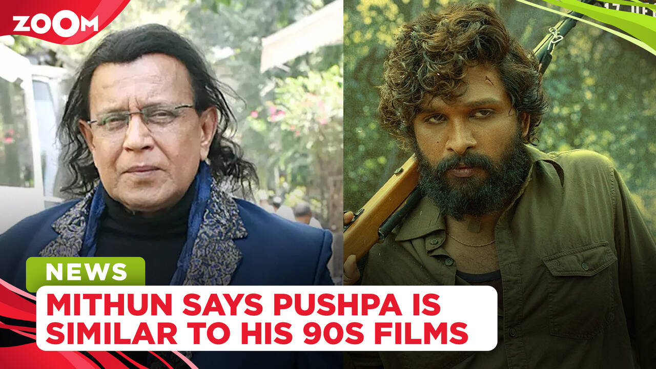 Mithun Chakraborty REVEALS Allu Arjun's Pushpa is similar to his 80s ...