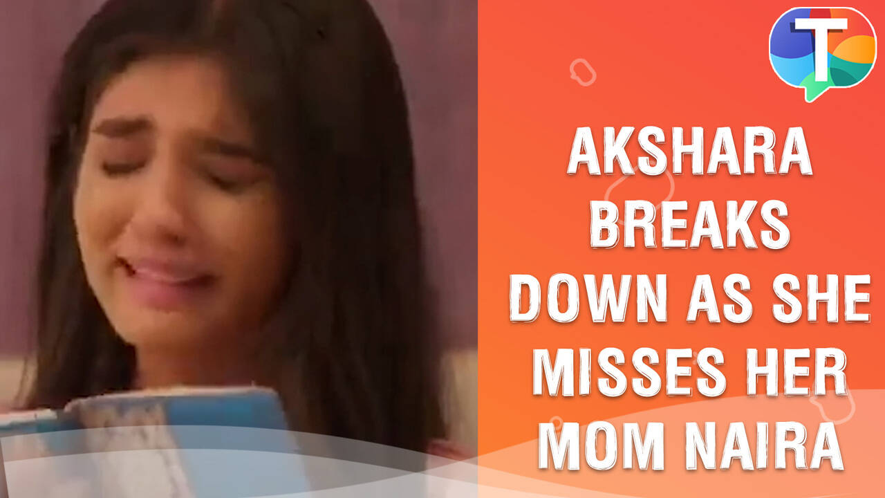 Akshara BREAKS down as she misses her mom Naira | Yeh Rishta Kya ...