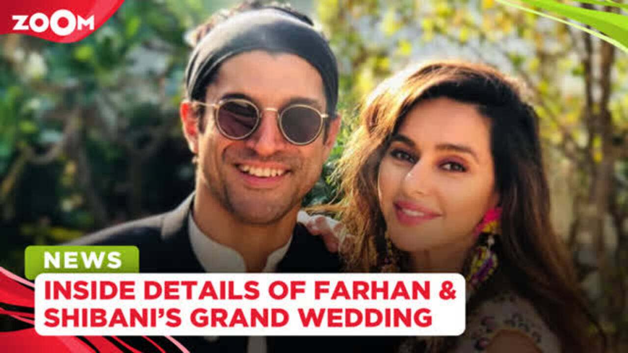 INSIDE details of Farhan Akhtar & Shibani Dandekar's wedding: From wedding venue to guest list ...
