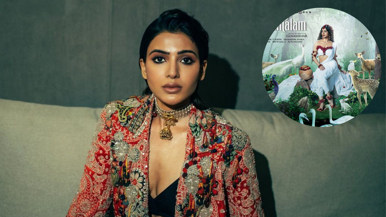 Samantha Ruth Prabhu looks ethereal in white traditional avatar in FIRST LOOK poster of ...