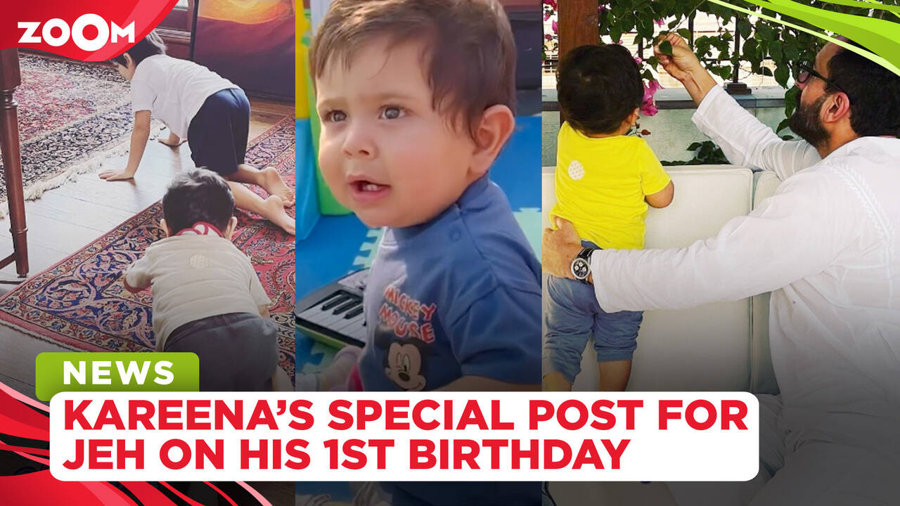 Kareena Kapoor Khan shares UNSEEN pictures of son Jeh Ali Khan with a ...