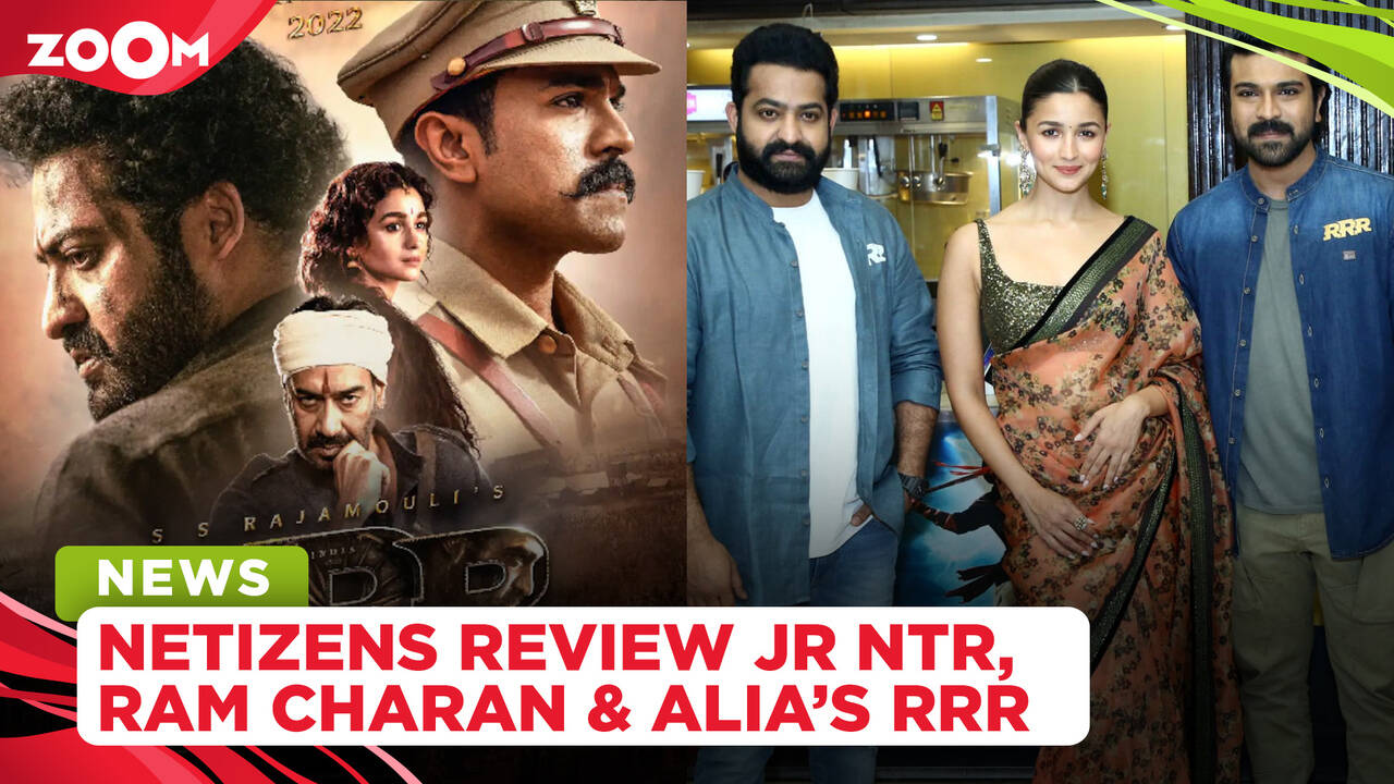 RRR: Netizens REACT to the Jr NTR, Ram Charan, Alia Bhatt & Ajay Devgn starrer, Videos News ...