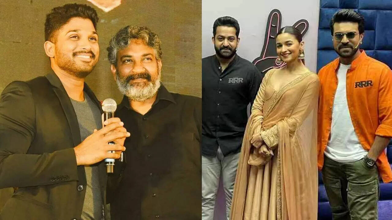 Allu Arjun congratulates RRR trio SS Rajamouli, Ram Charan and Jr NTR ...