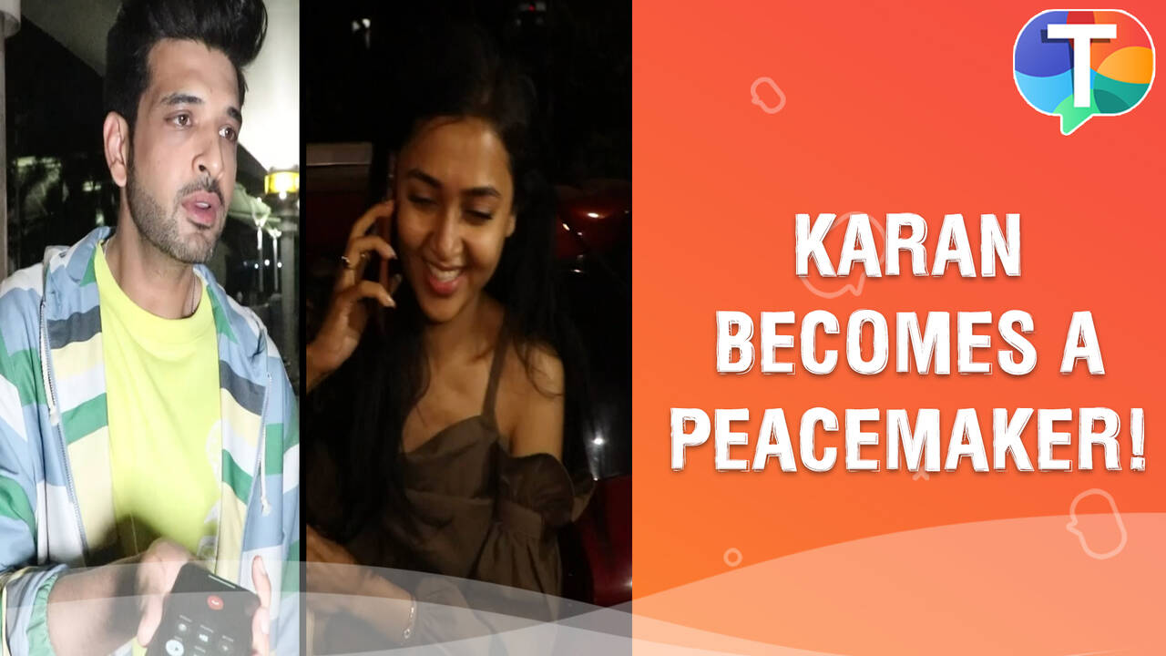 Karan Kundrra becomes a PEACEMAKER between Tejasswi & Paps!, Videos News | Zoom TV