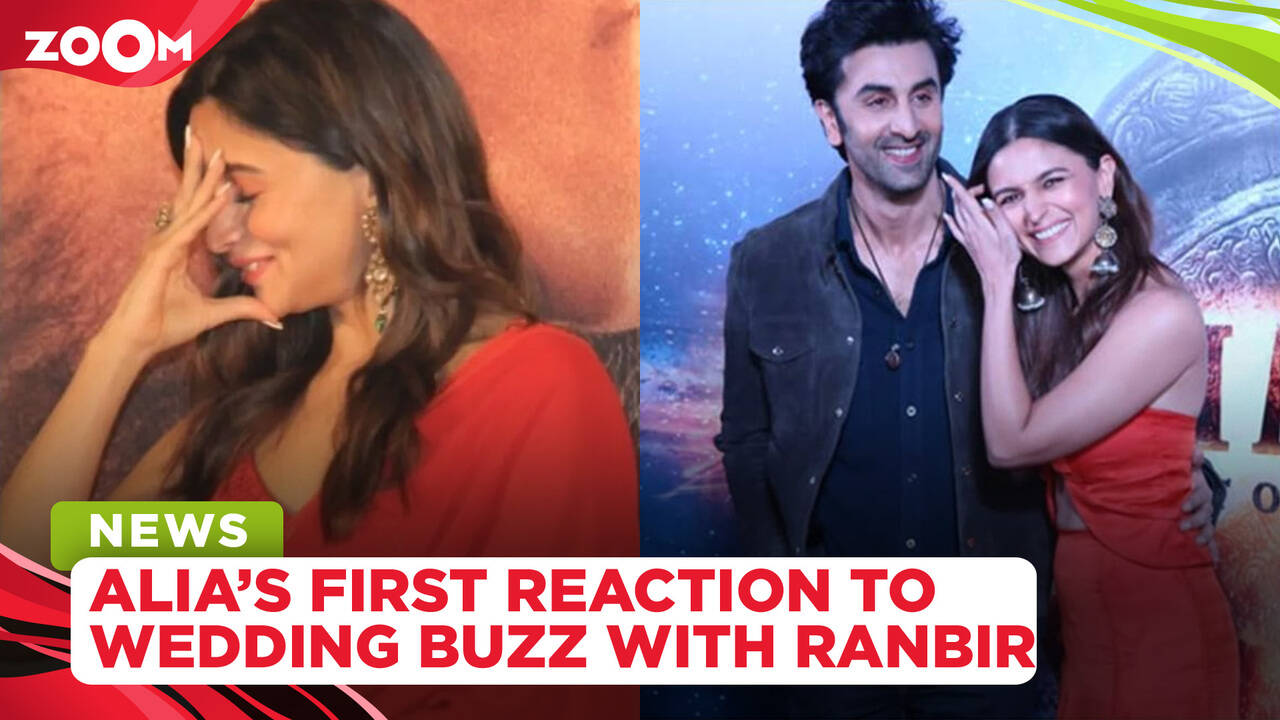 Alia Bhatt's FIRST reaction to wedding rumours with Ranbir Kapoor ...