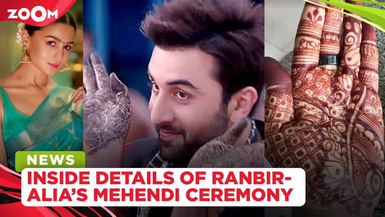INSIDE details of Alia Bhatt & Ranbir Kapoor's Mehendi ceremony; Neetu ... INSIDE details of Alia Bhatt & Ranbir Kapoor's Mehendi ceremony; Neetu ...