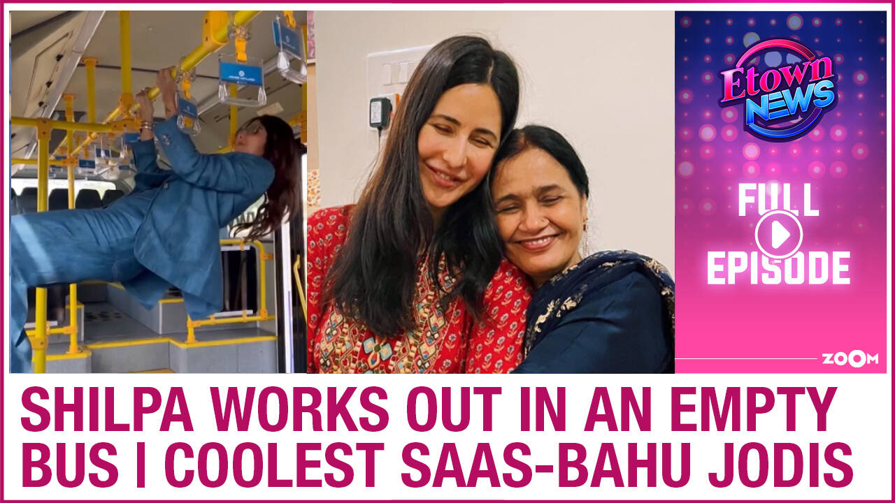 Shilpa Shetty workout in an empty bus | The coolest Saas-Bahu Jodis of ...
