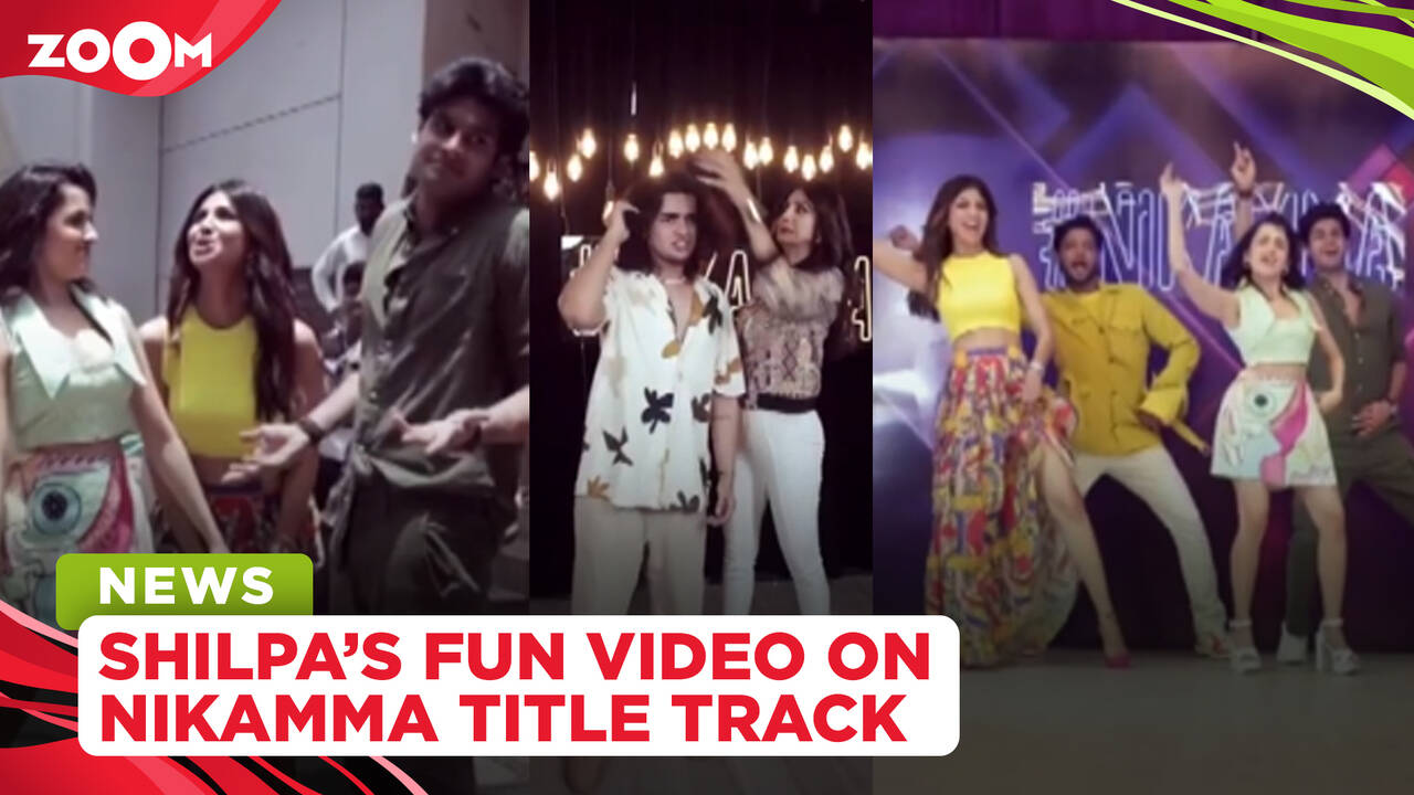Shilpa Shetty shares a FUN video on Nikamma title track | Zoom TV