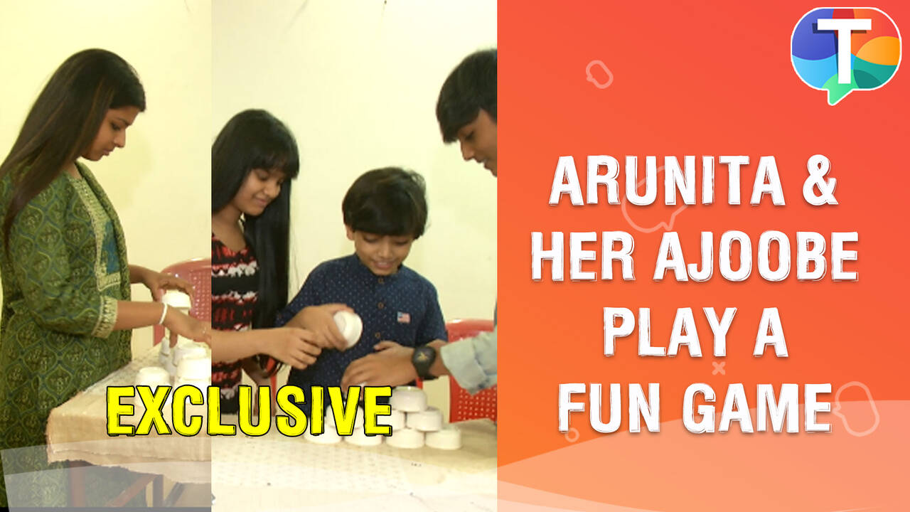 Arunita Kanjilal and her Ajoobe play a FUN game | Exclusive | Zoom TV