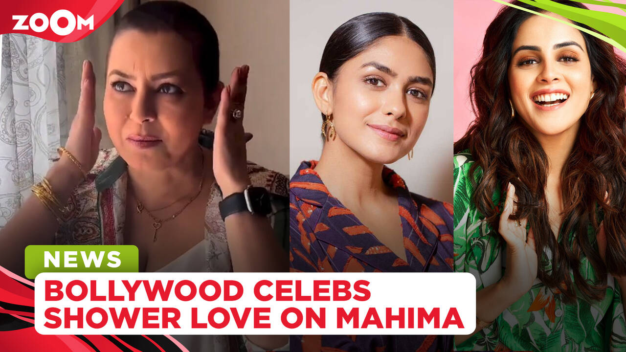 Mrunal Thakur, Genelia D'souza and other celebs shower love on Mahima Chaudhry, Videos News ...