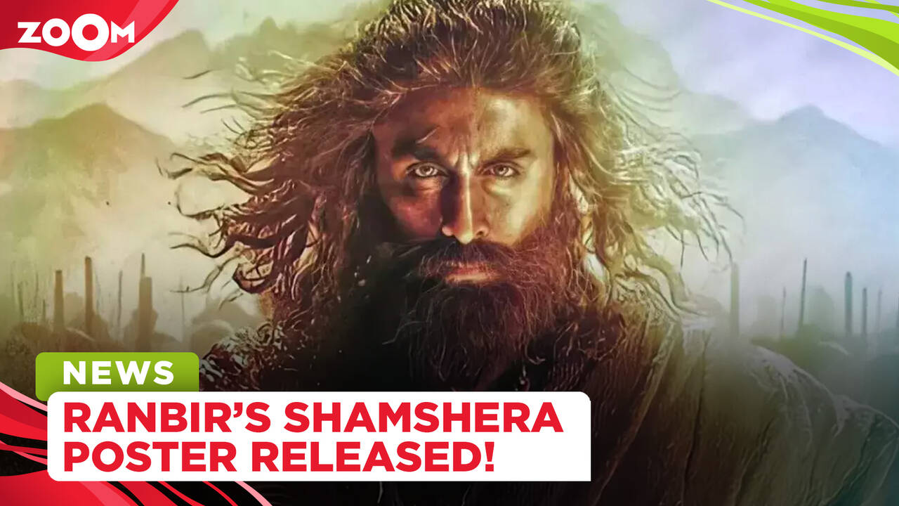 Ranbir Kapoor’s film Shamshera’s poster launched, Alia Bhatt’s adorable ...