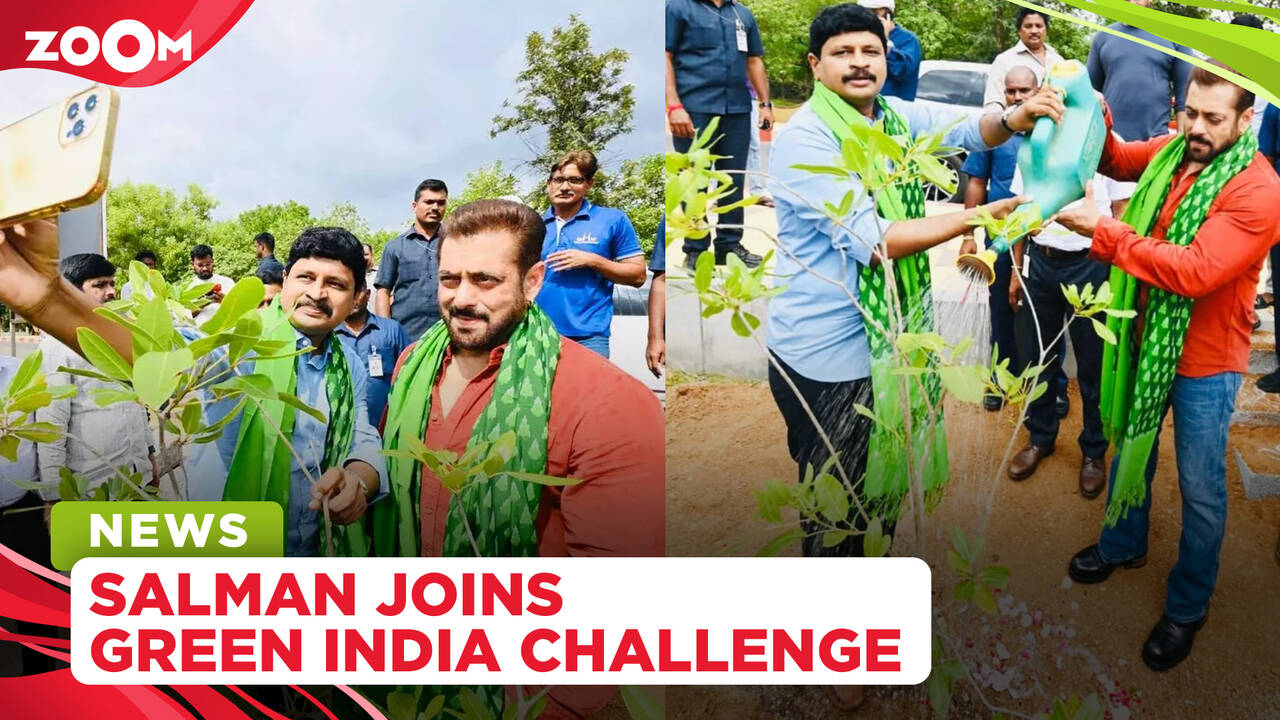 Salman Khan JOINS Green India Challenge & appeals his fans to ...