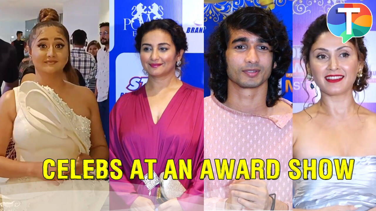Rashami Desai, Shantanu Maheshwari & others DAZZLE the popular award ...