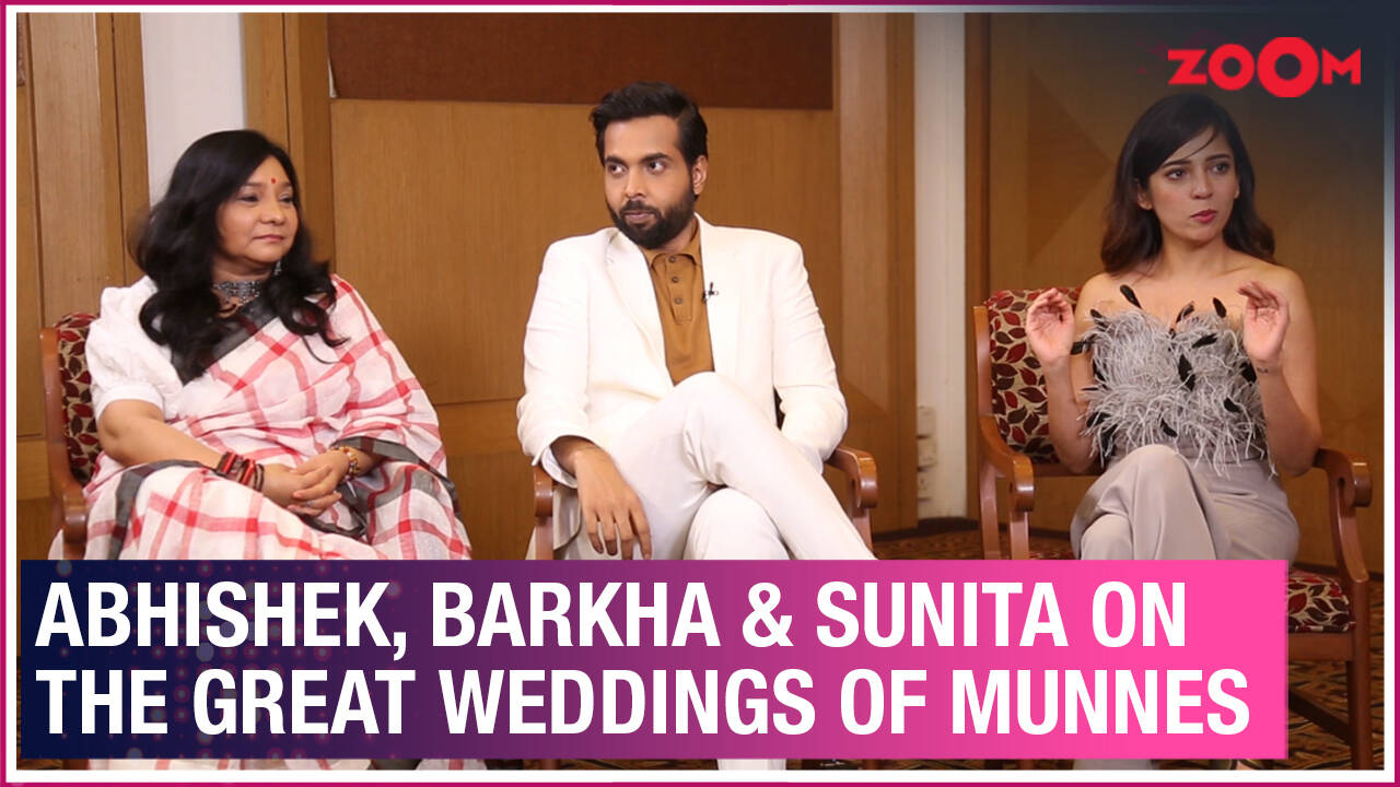 Abhishek Banerjee, Barkha Singh & Sunita Rajwar on The Great Weddings ...