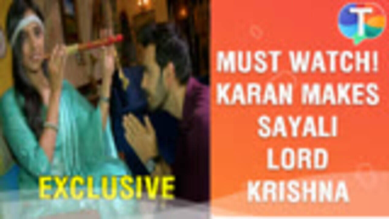 Karan V Grover makes Sayali Salunkhe Lord Krishna as they speak about ...