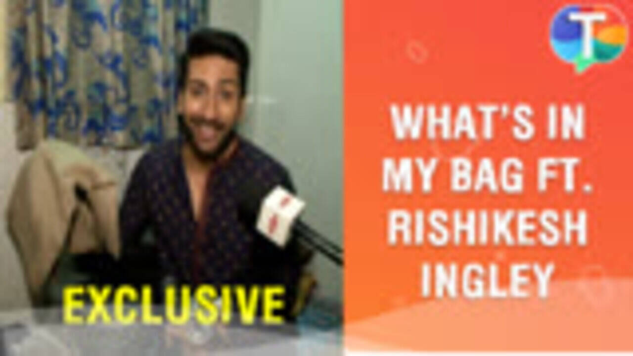 What's in my bag with Rishikesh Ingley | Exclusive | Zoom TV