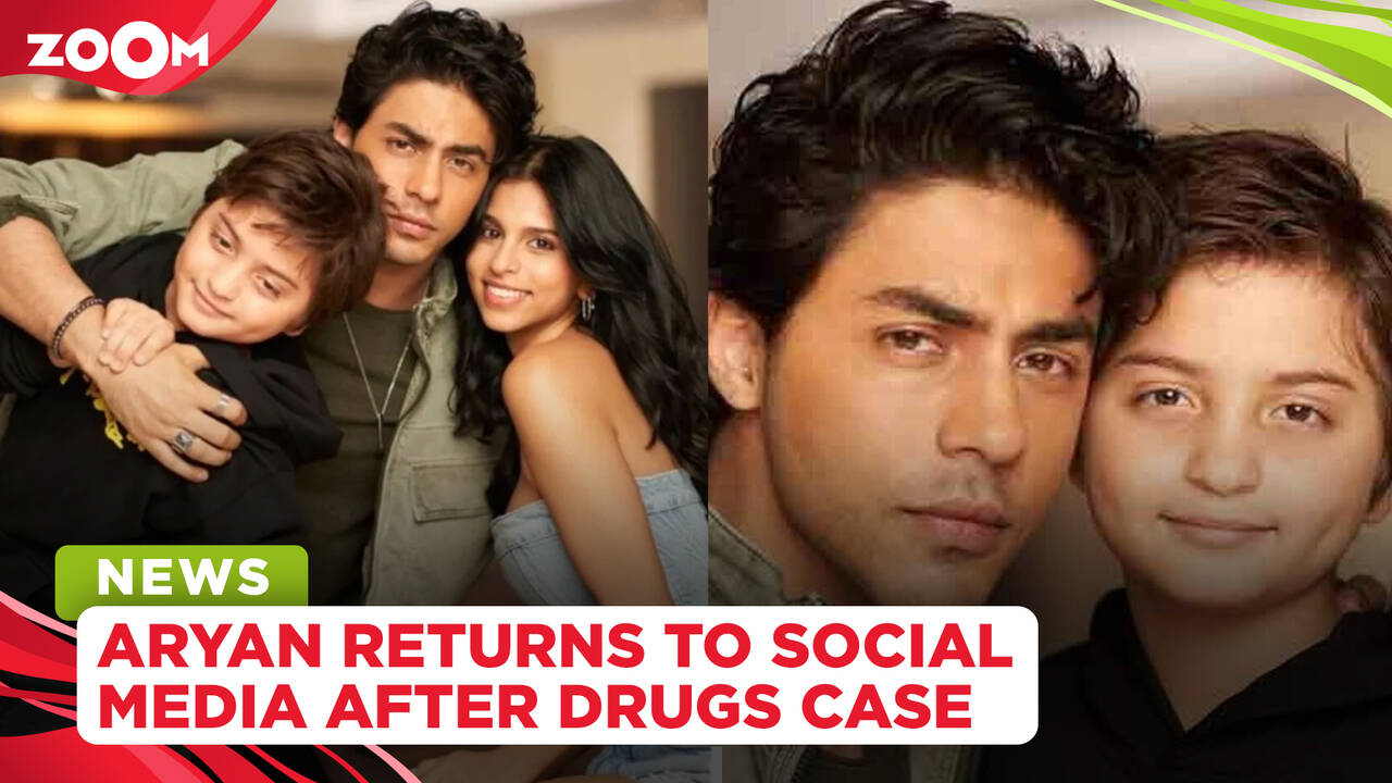 Aryan Khan RETURNS to social media after drugs case; Shah Rukh Khan has a epic reaction, Videos ...