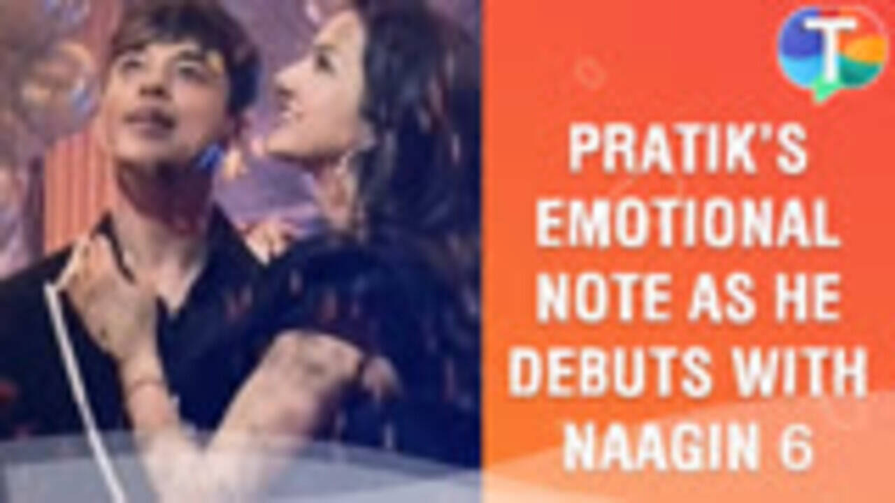 Prartik Sehajpal’s EMOTIONAL post as he makes his television show debut ...