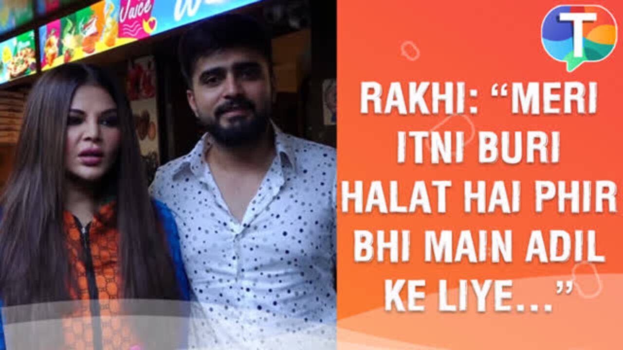 Rakhi Sawan looks UPSET as she and Adil talk about Tu Mere Dil Mein ...