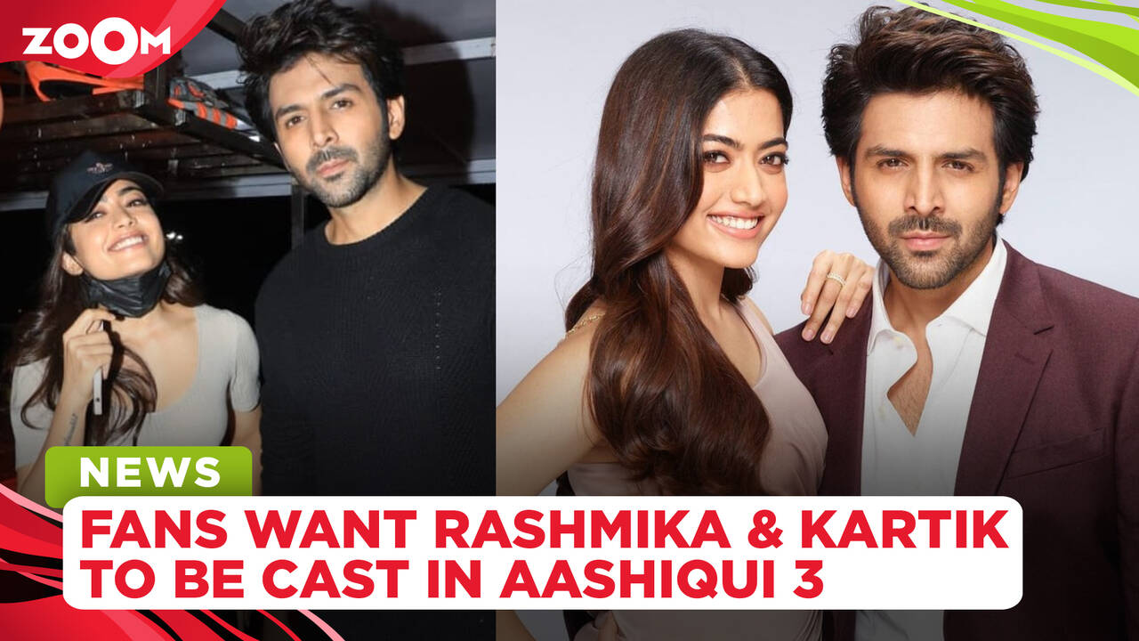 Kartik Aaryan shares photo with his partner Rashmika Mandanna; fans ...