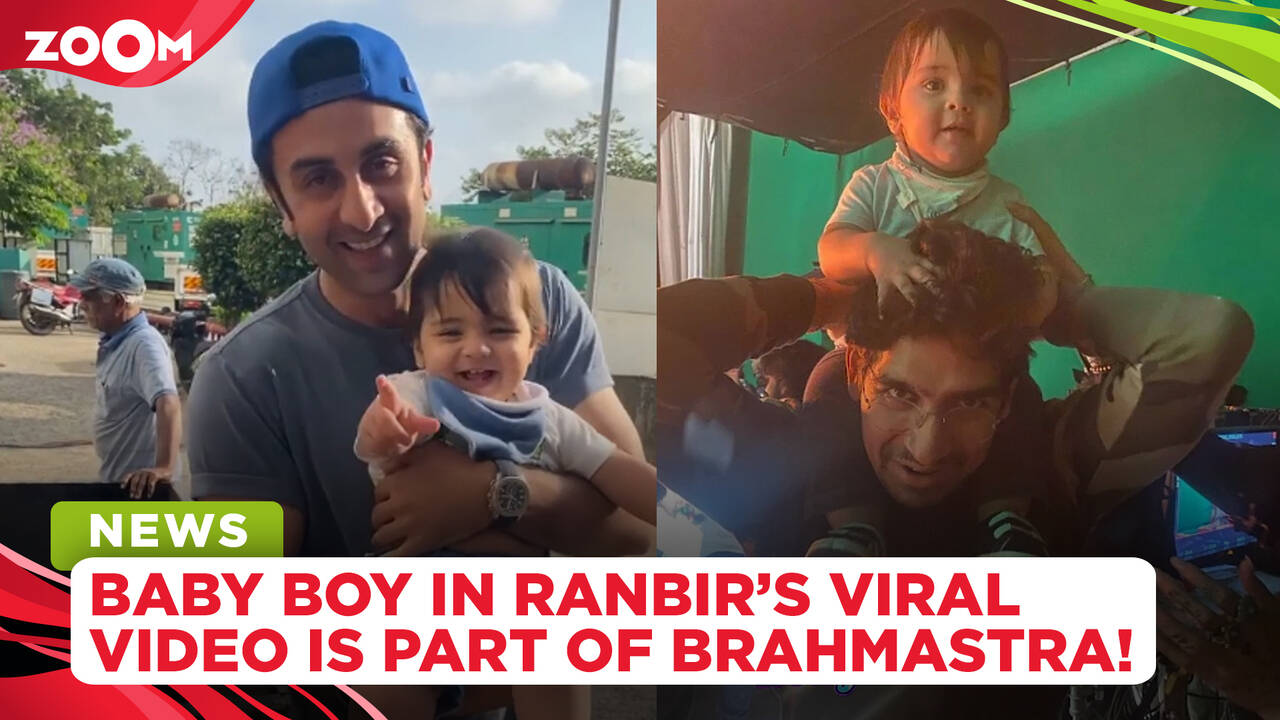 Baby boy in Ranbir Kapoor's VIRAL video is part of Brahmastra! | Zoom TV