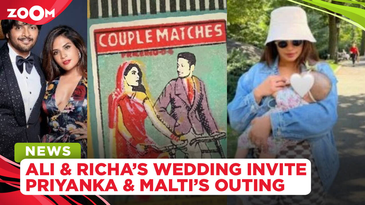 Ali Fazal & Richa Chadha's wedding invite goes VIRAL | Priyanka Chopra ...